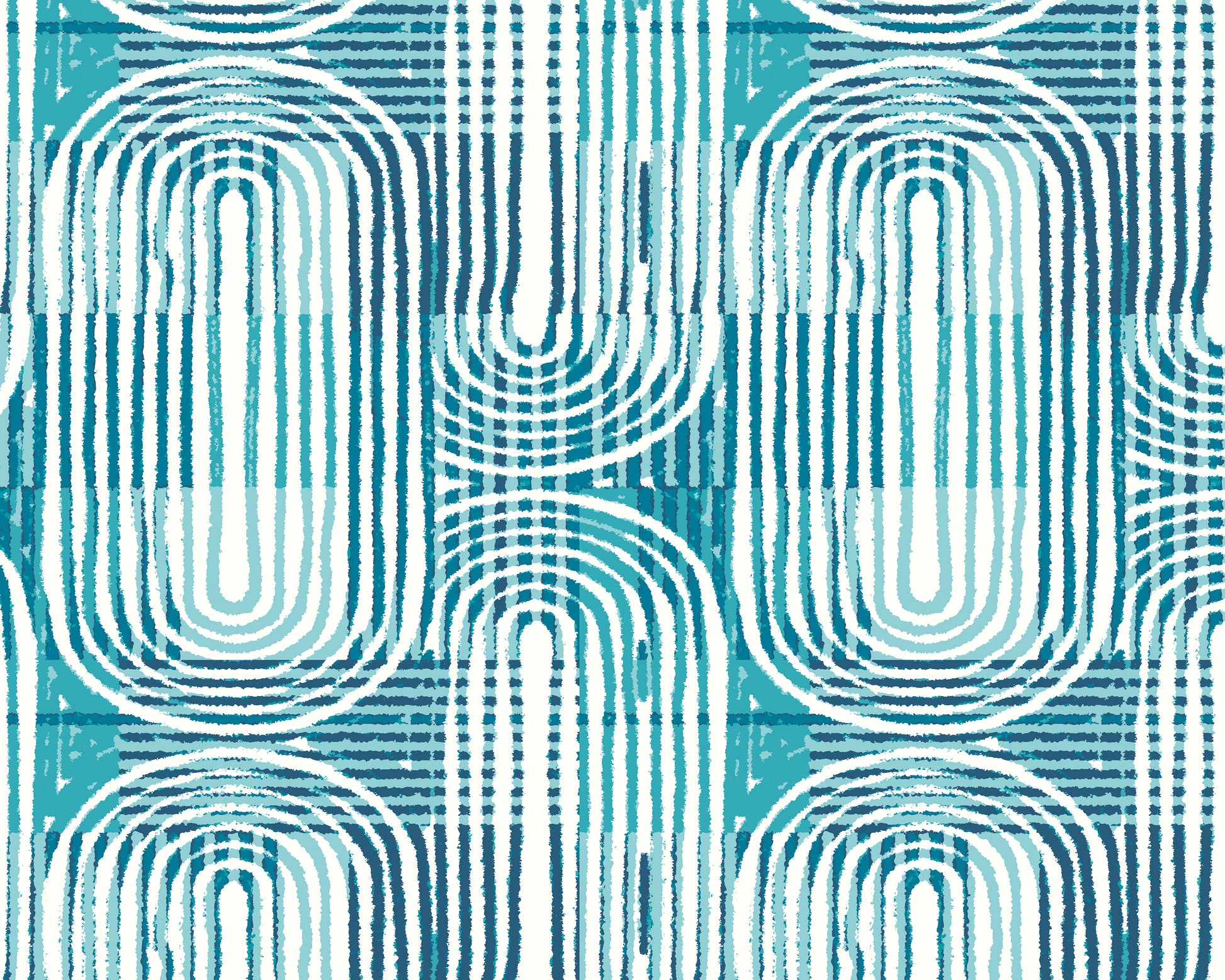 CURVED LINE TEXTURE - Blue – Origin Murals