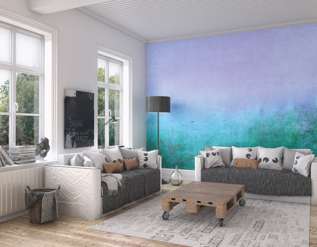 OMBRE GRADIENT - Teal Blue – Origin Murals